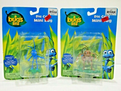 Pixar's A Bug's Life - Flik & Hopper - Die Cast Mini Bug - Thinkway ...