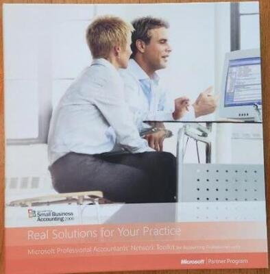 LOT MICROSOFT SMALL BUSINESS ACCOUNTING PARTNER PROGRAM CDs/PRODUCT KEYS/MANUAL | eBay