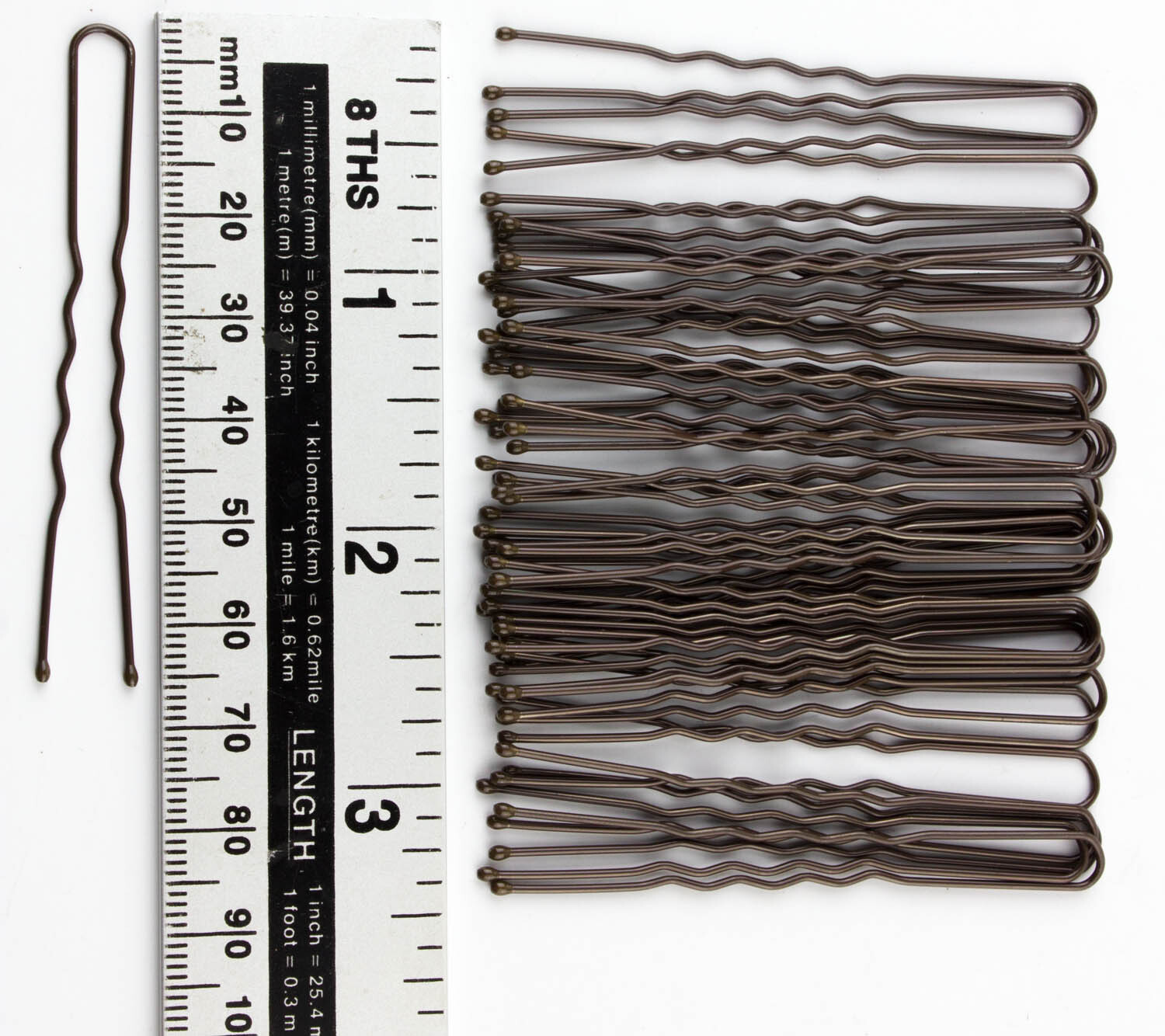 Hair Pins Bun Grip Kirby Hair Grips U Shape Pin Plain For Hair UP DO ...