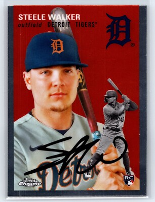 Steele Walker 2023 Topps Chrome Platinum ROOKIE #70 - Tigers RC | eBay