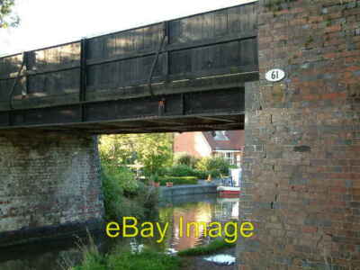 Photo 6x4 Bridge number 61 Worcester & Birmingham canal nr Withybed Gre ...
