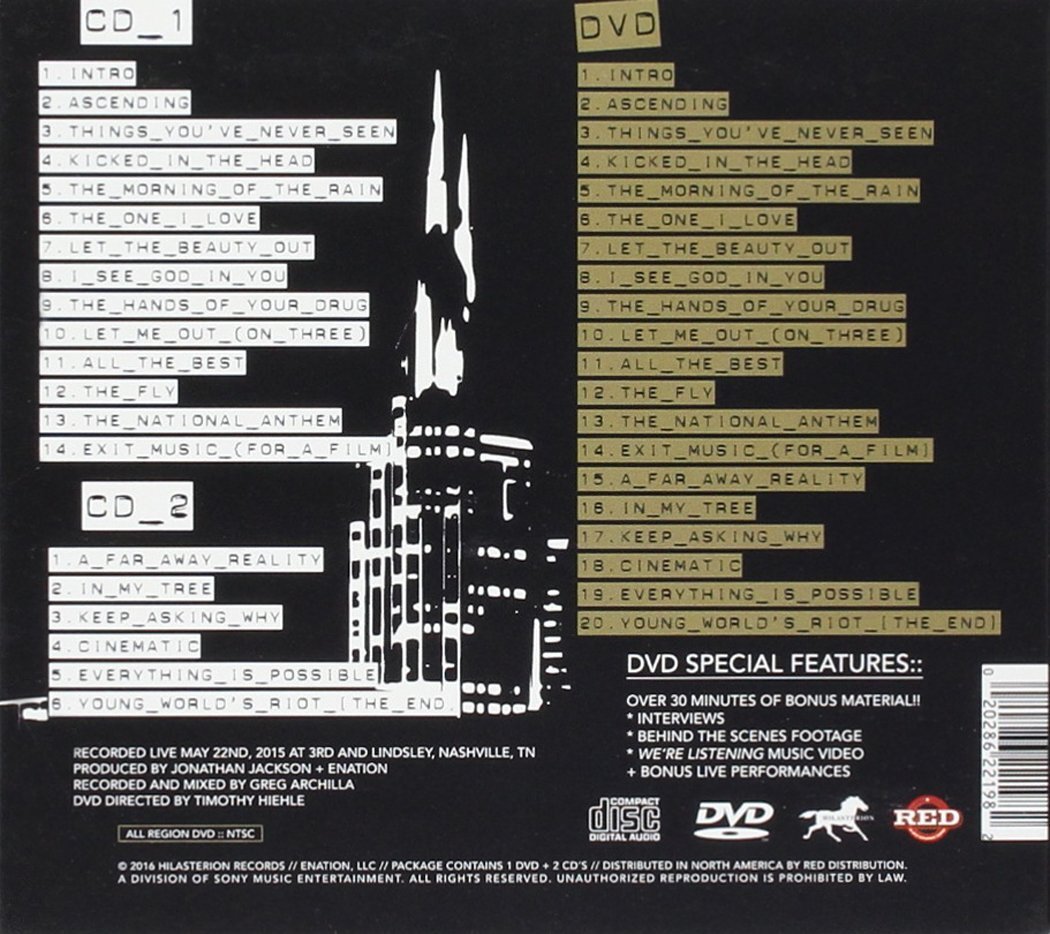 Jonathan Jackson + Enation Live From Nashville (DVD) (US IMPORT ...