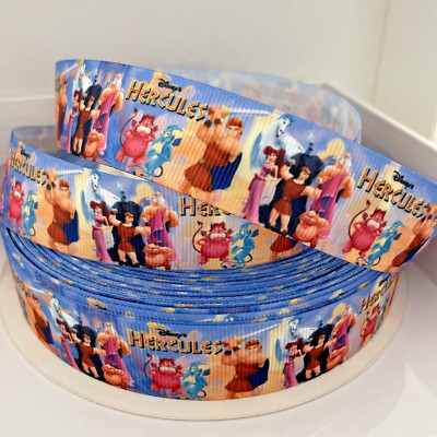 YARD DISNEY HERCULES MEGARA GLADIATOR GROSGRAIN RIBBON CHARACTER CRAFT ...