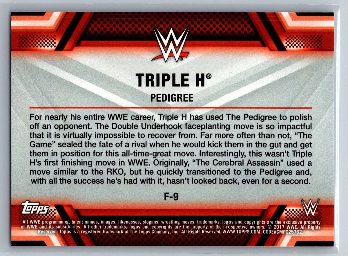 Wwe Triple H Pedigree