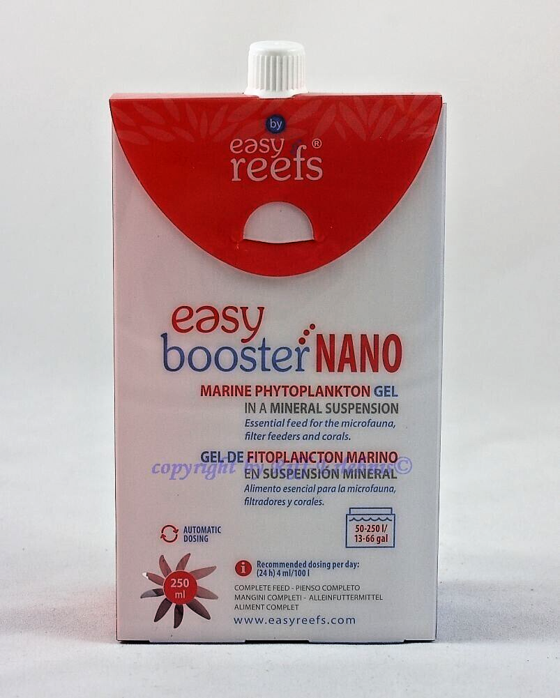 easy booster NANO 250ml easy reefs Marine Phytoplankton Gel 51,96€/L | eBay