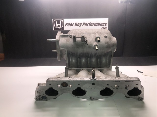96-98 Honda Civic EX D16y8 1.6l A/t Air Intake Manifold Fuel Rail ...
