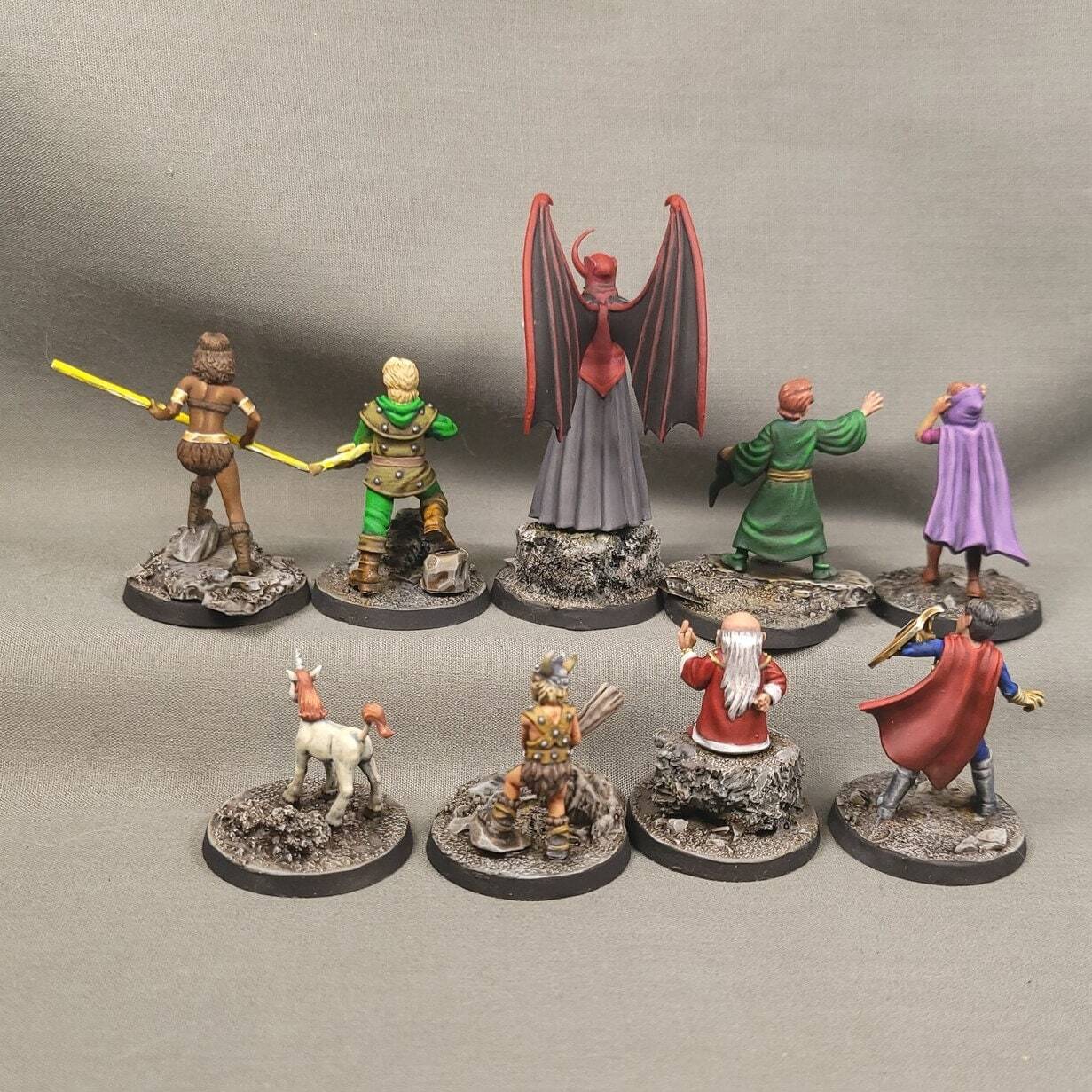DnD Cartoon Show Miniatures venger Unpainted 28mm or 32mm Dungeons and ...