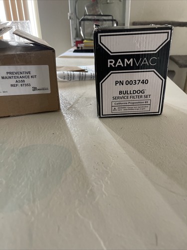 Ramvac Bulldog Pn 003740 Service Filter Kit OEM Part | eBay