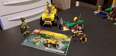 LEGO Dino Raptor Chase (5884) Dinosaur Jeep tranq gun | eBay