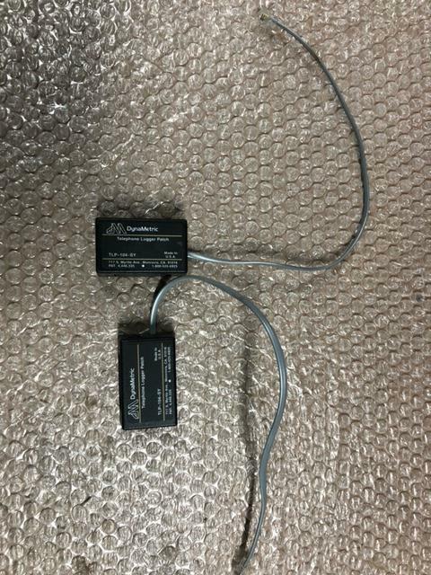LOT OF 2 DynaMetric TLP-104-SY Telephone Logger Patch | eBay