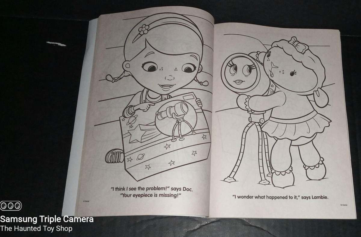 Disney Junior Coloring Pages Doc Mcstuffins