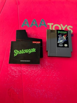 Shadowgate NES Cartridge and Manual | eBay