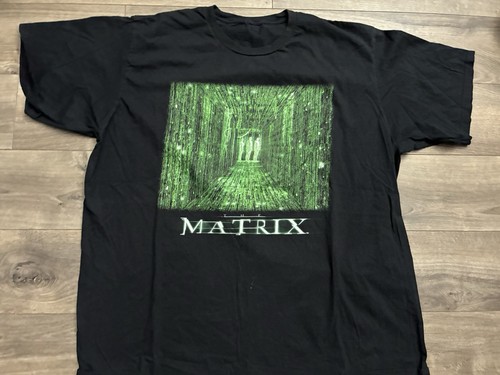 The Matrix T-shirt Resurrections Keanu Reeves Movie Promo 2021 HBO 2XL ...