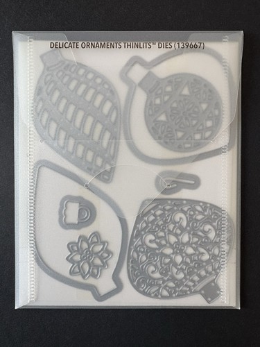 Stampin Up Delicate Ornaments 139667 Thinlits Metal Cutting Dies Die Set Only | eBay