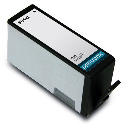 Printronic HP 564XL Black Ink Cartridge for Photosmart D5445 C6350 ...