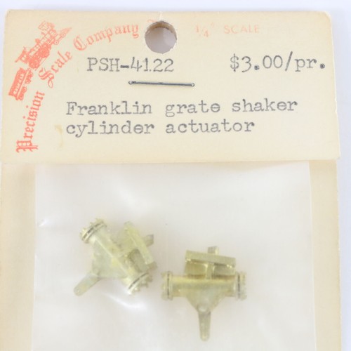 Set Of 2 Franklin Grate Shaker Cylinder Actuator Brass Precision 1/4 ...
