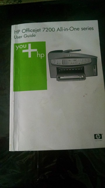 HP Officejet 7200 All-In-One Series User Guide | eBay