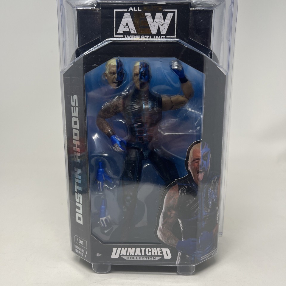 AEW Unmatched Collection Series 1 Action Figure #5 Dustin Rhodes New In ...