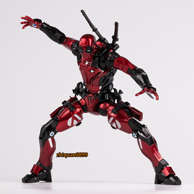 Official Marvel Deadpool 6in ABS Diecast Action Figure PVC Model Doll ...