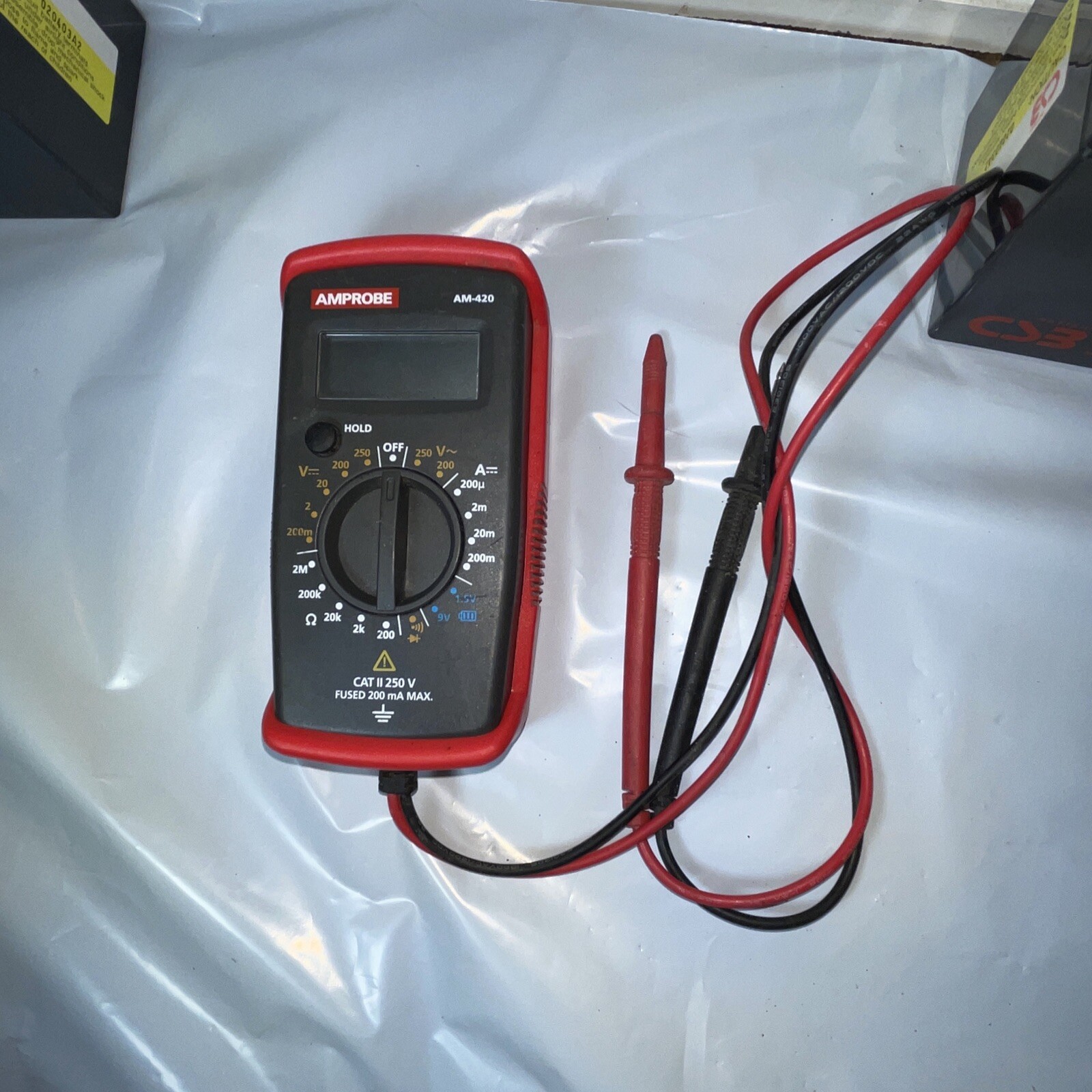 Amprobe Am-420 Compact Residential Digital Multimeter 250v Ac/dc for ...