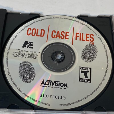 Cold Case Files ©2004 Activision Gunnar Games CD-ROM PC Game *BUY 2 GET ...