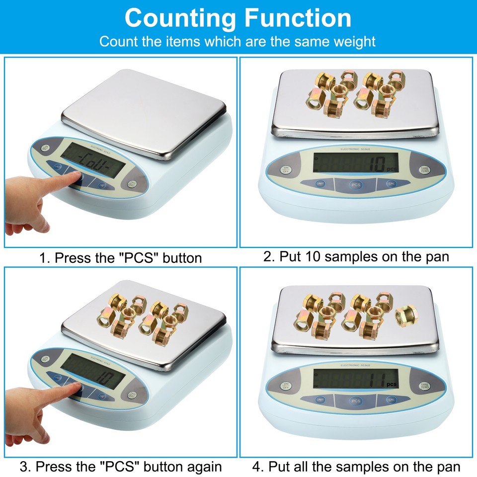 Lab Scale 300gx0.001g High Precision Electronic Analytical Balance ...