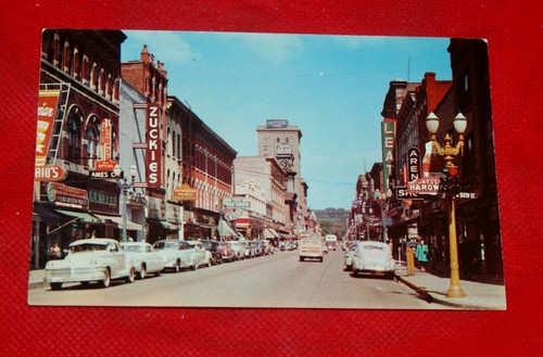 1950's Main Street, Dubuque, Iowa Postcard | eBay