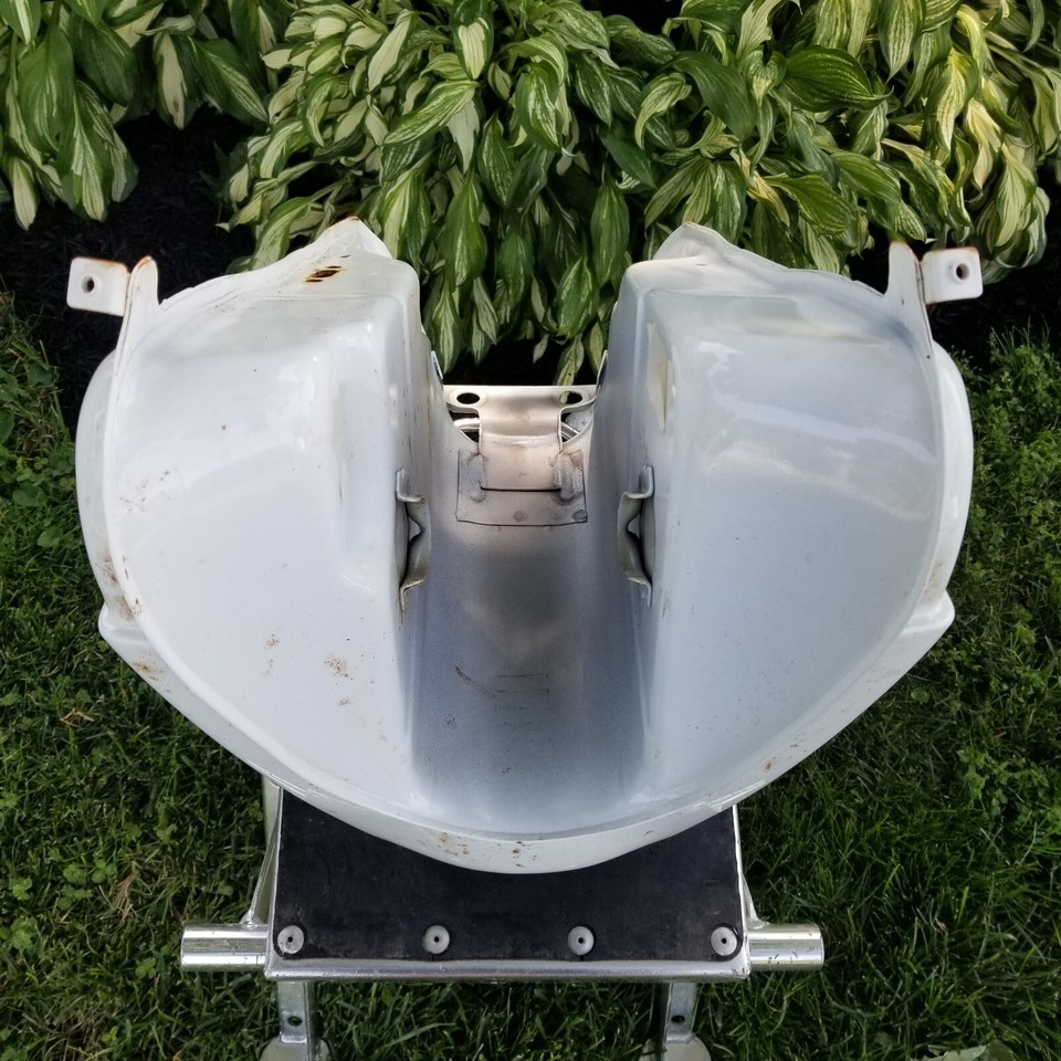 1993 Suzuki DR250 Gas Tank Petrol Fuel Tank Cell | White | OE