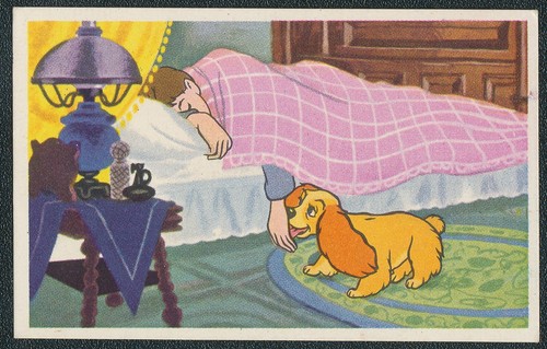1956 RICH'S COFFEE WALT DISNEY LADY BAMBI DUMBO DUTCH TRADING CARD #6 ...