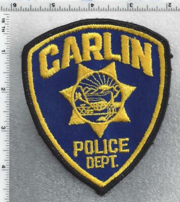 Carlin Police (Nevada) 1st Issue Shoulder Patch | eBay