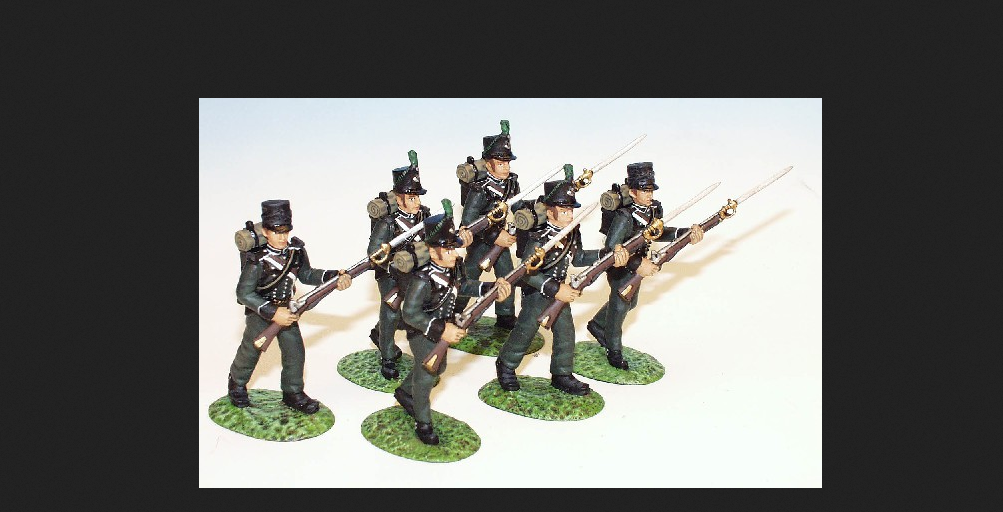 6 FIGURE british 95th rifle brigade 95rb3 napoleon 1/30 jenkin skirmish ...