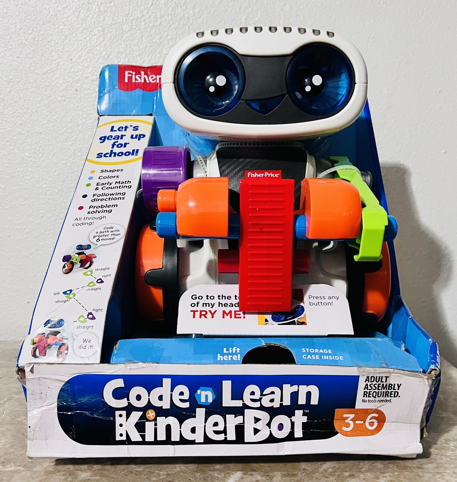 Fisher-Price FXG15 Code 'n Interactive Learning Kinderbot for sale ...