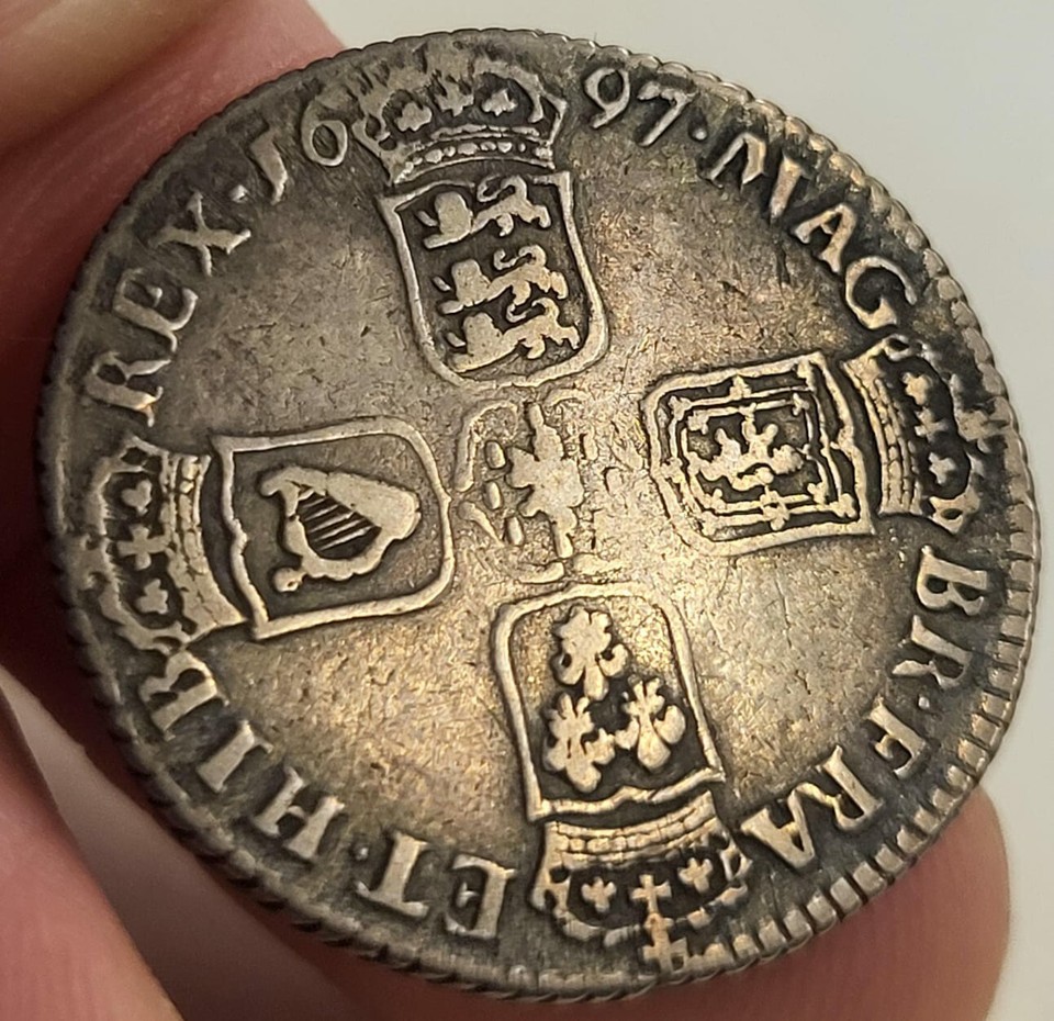 Great British One Shilling Coin -Chester- 1697 | eBay UK