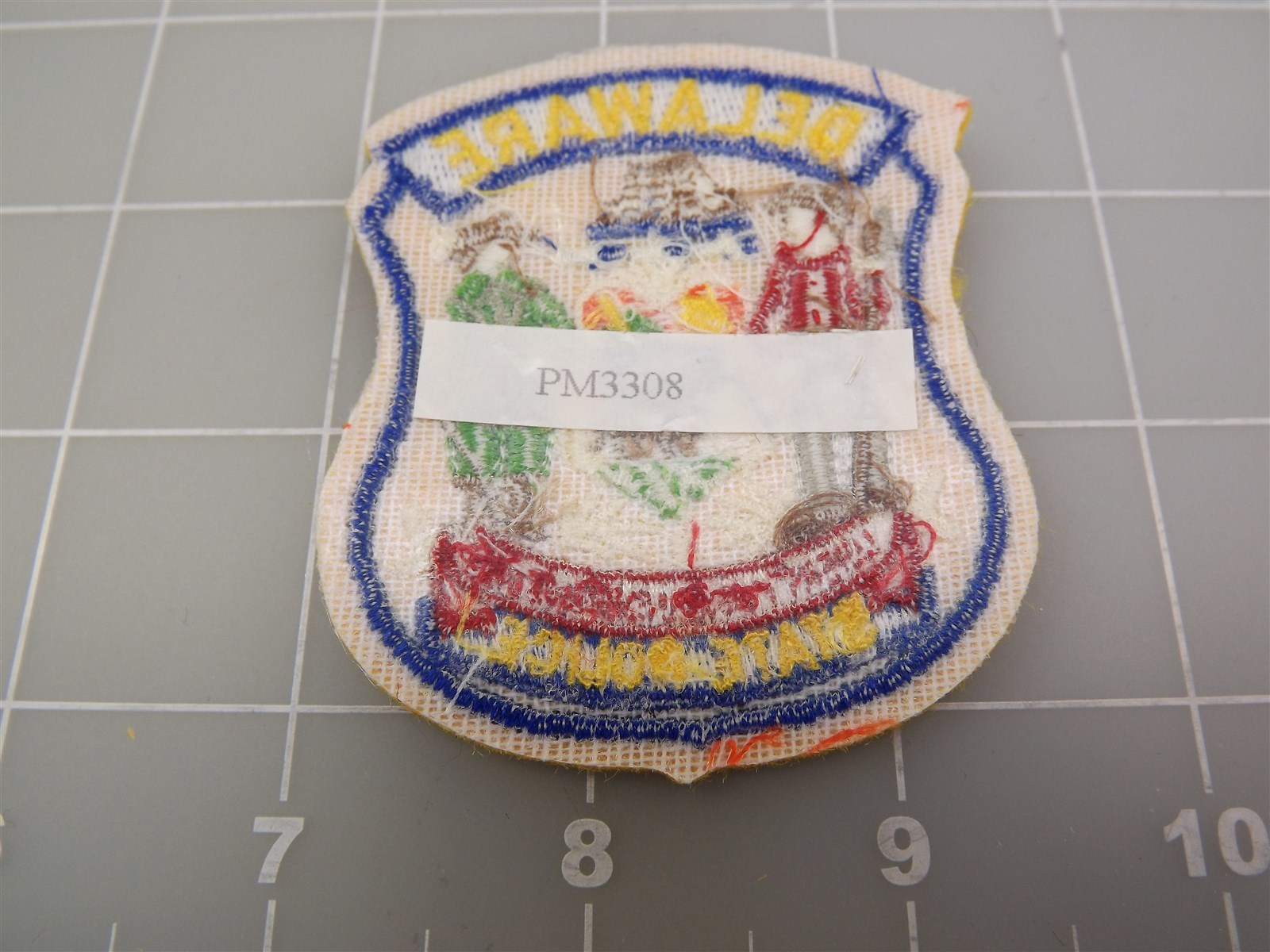 DELAWARE State Police Blue & Yellow PATCH BRAND NEW 2 3/8" | eBay
