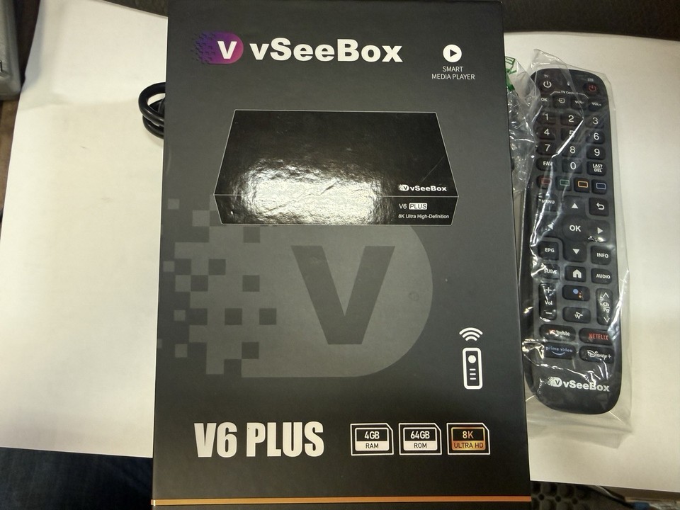 New 2026 VSEEBOX V6 MAX Streaming Box FAST SHIPPING!!! | eBay