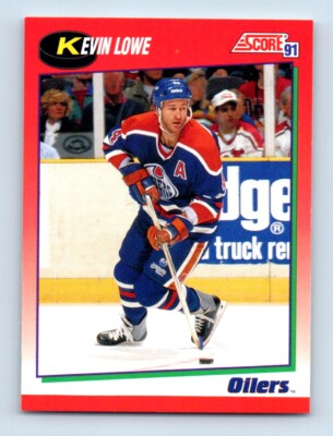 1991-92 Score Canadian English Kevin Lowe Edmonton Oilers #109 | eBay