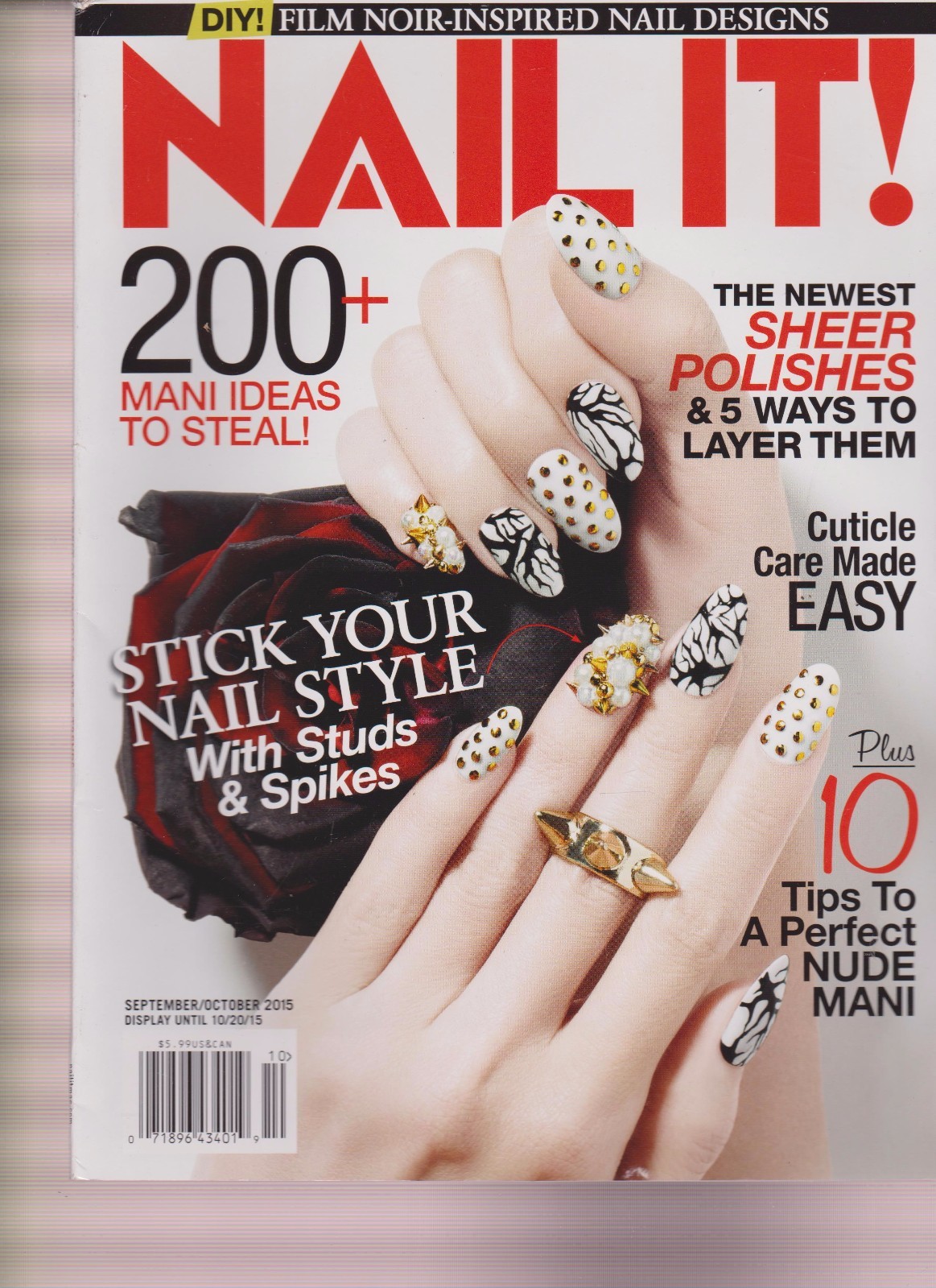 NAIL IT MAGAZINE SEPTEMBER/OCTOBER 2015. | eBay