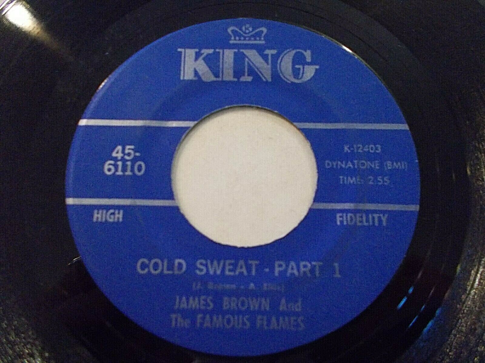 James Brown Cold Sweat Part I & II 45 1967 King Vinyl Record | eBay