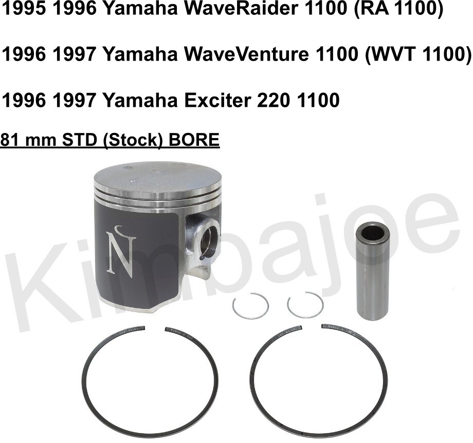 Yamaha 1100 Wave Raider Wave Venture Exciter 220 81 mm STD Stock BORE ...