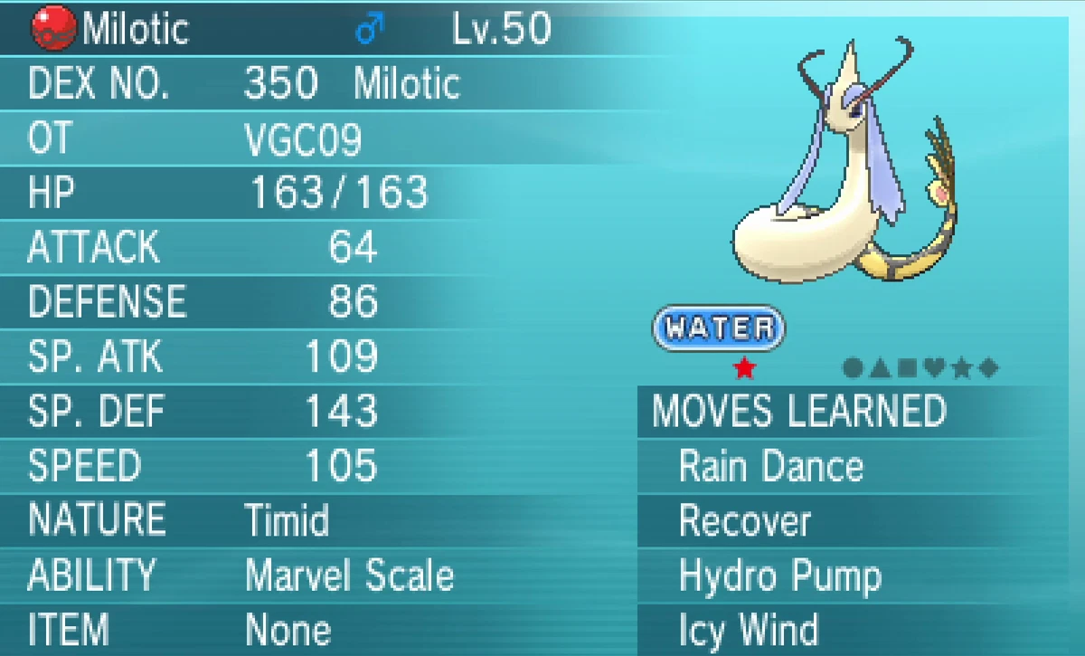 Pokemon Milotic Shiny