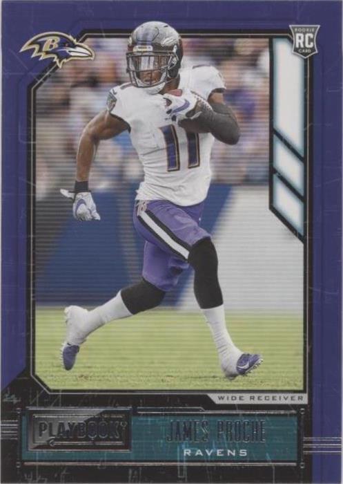 2020 Panini Playbook - Rookies James Proche #195 (RC) for sale online ...