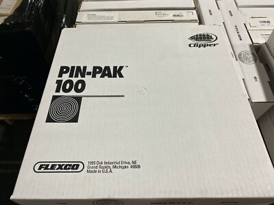 100 Feet Flexco NY093-C Clipper Hinge Pin-Pak Conveyor Belt Fastener ...