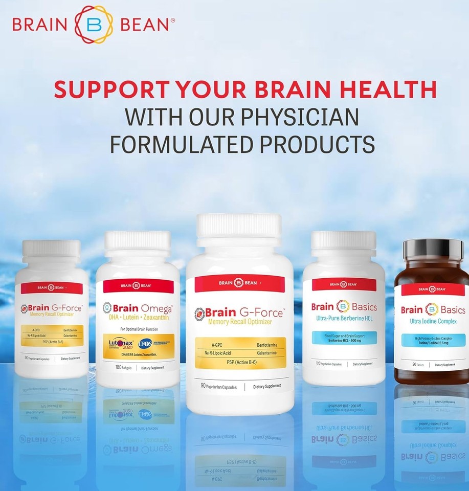 Brain G-Force | for Optimal Brain Function | with Galantamine, R-Lipoic ...