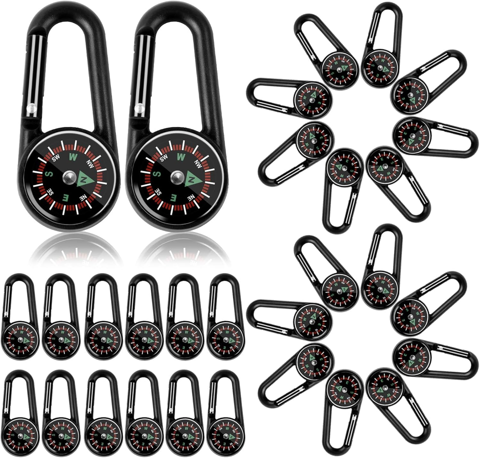 Mini Compass Keychain for Kids Bulk,Small Pocket Magnetic Compass ...