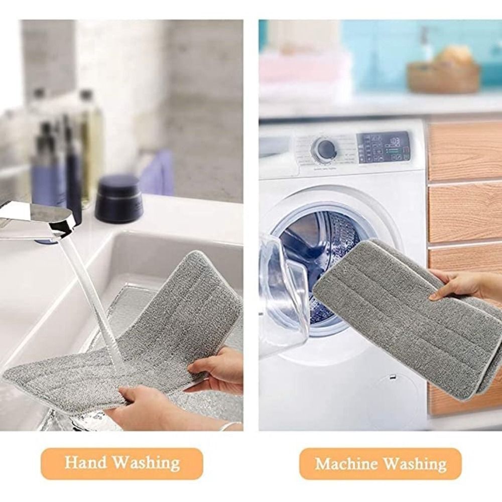 1/3PCS Removable Lazy Mop Cloth Microfiber Mop Accessories | eBay