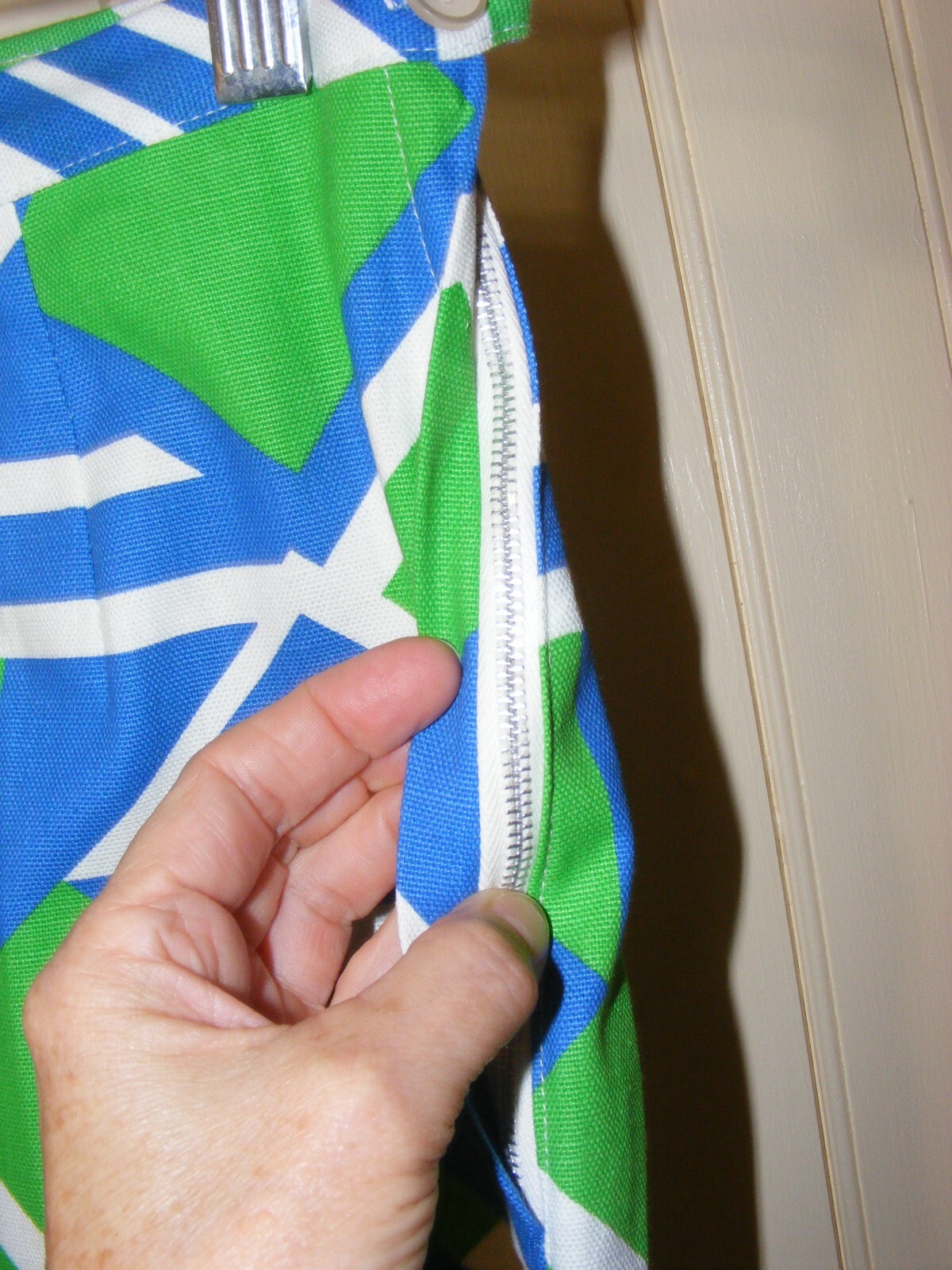 60S MOD PANTS HIGH WAIST SLACKS PERRY CLASSIC 26" W DEADSTOCK VINTAGE ...