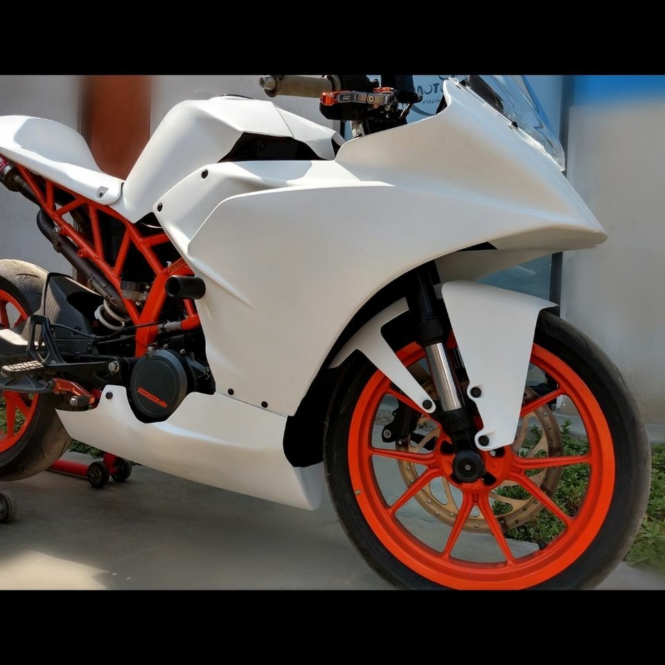 2015-2021 KTM RC 390 250 200 Upper and Lower Race Fairings | Front ...