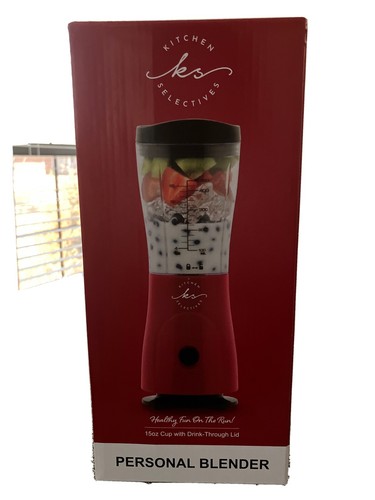 Kitchen Selectives 15oz Personal Blender w/ Drink-Through Lid | eBay