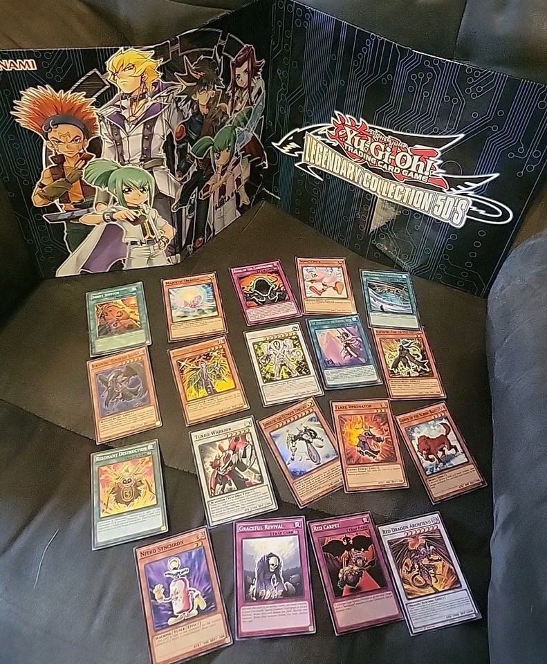 YU-GI-OH! Yugioh TCG Card Game Legendary Collection Set 5D'S Box Opened ...