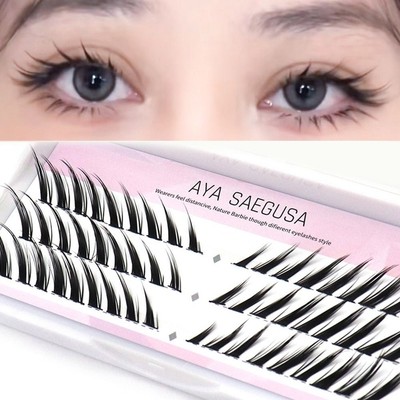 Individual Fox Eyelashes Fox Eye DIY Cluster Lashes for Eyelash ...